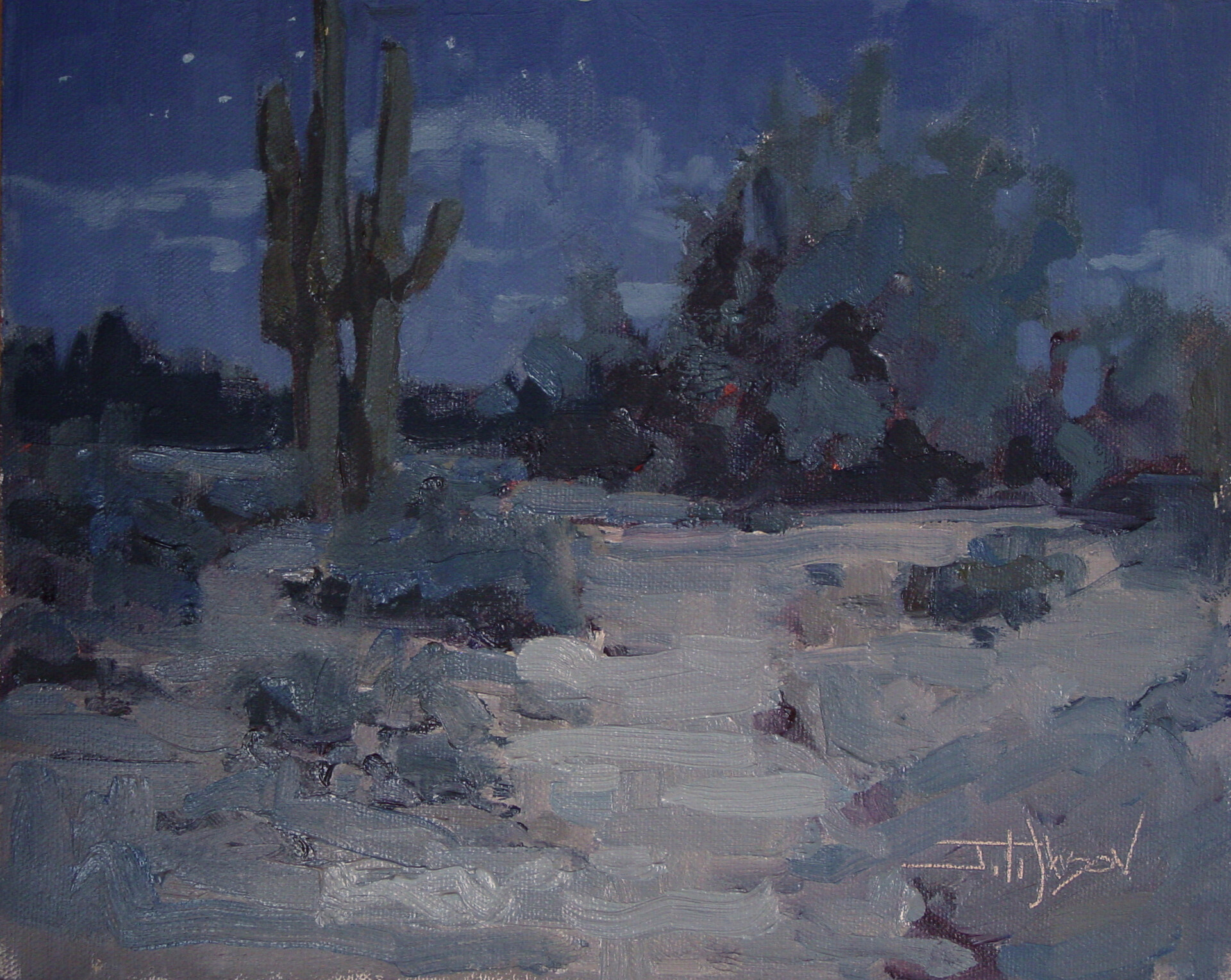 Josh Watson - Archive plein air oil paintings