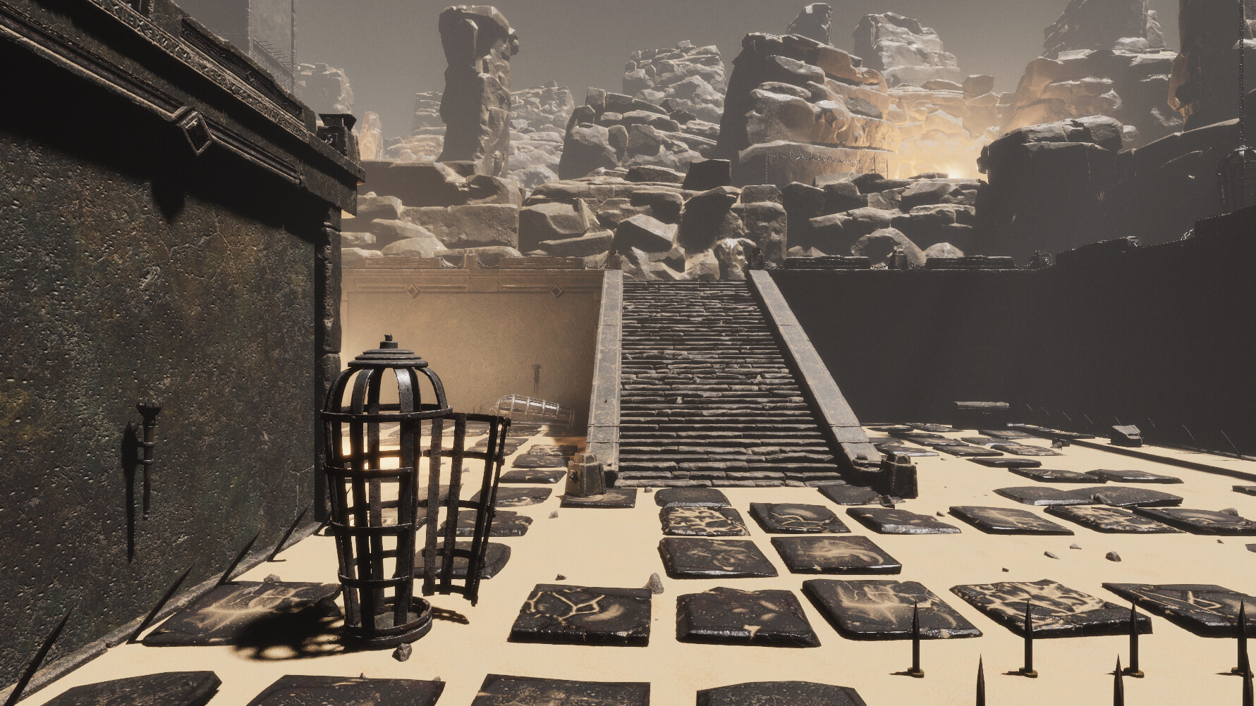 ArtStation - Desert Dungeon