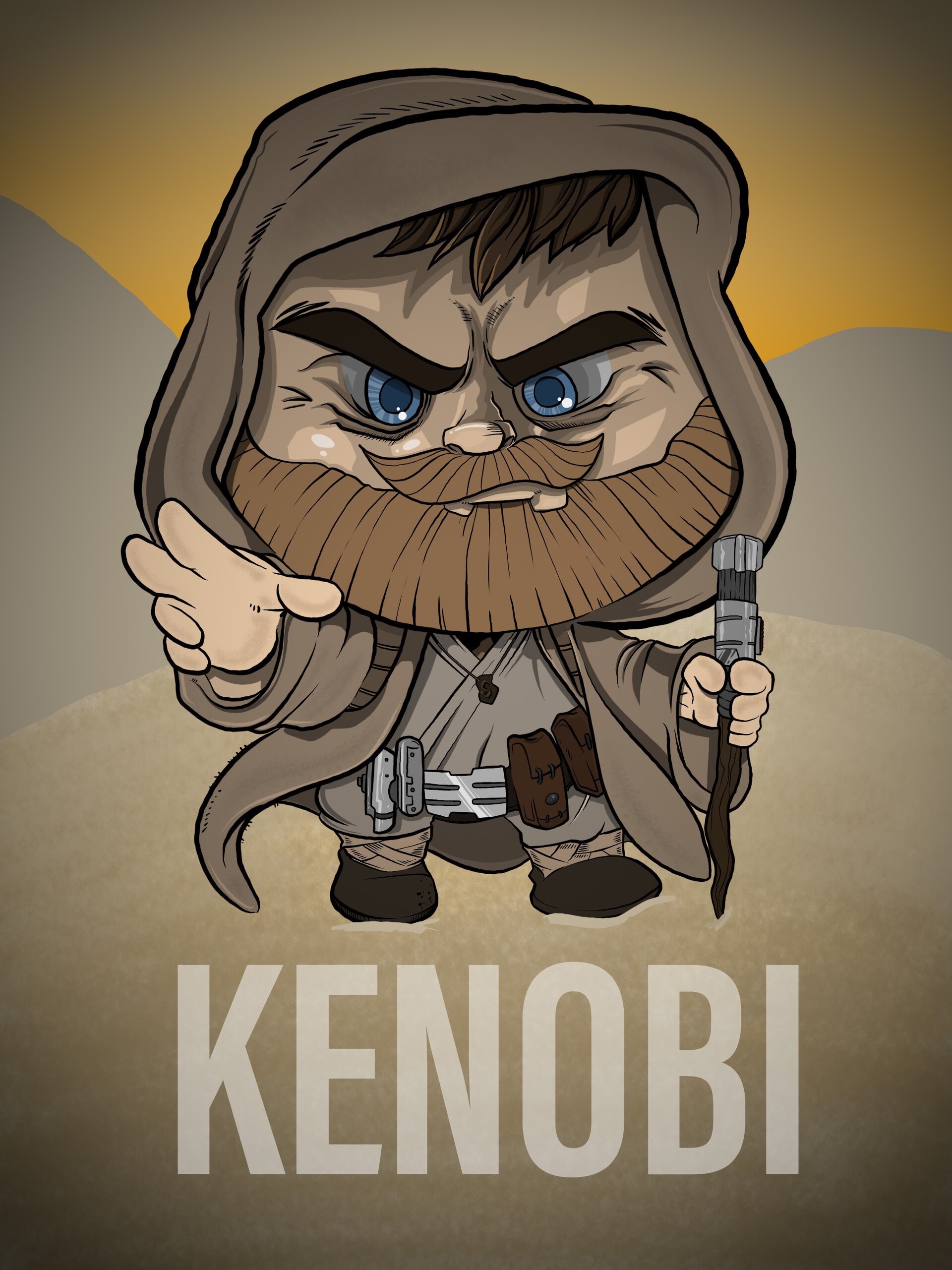 ArtStation - Obi Wan Kenobi
