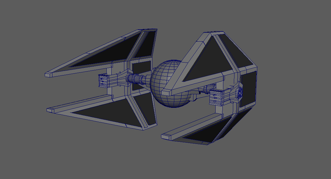 ArtStation - TIE Interceptor