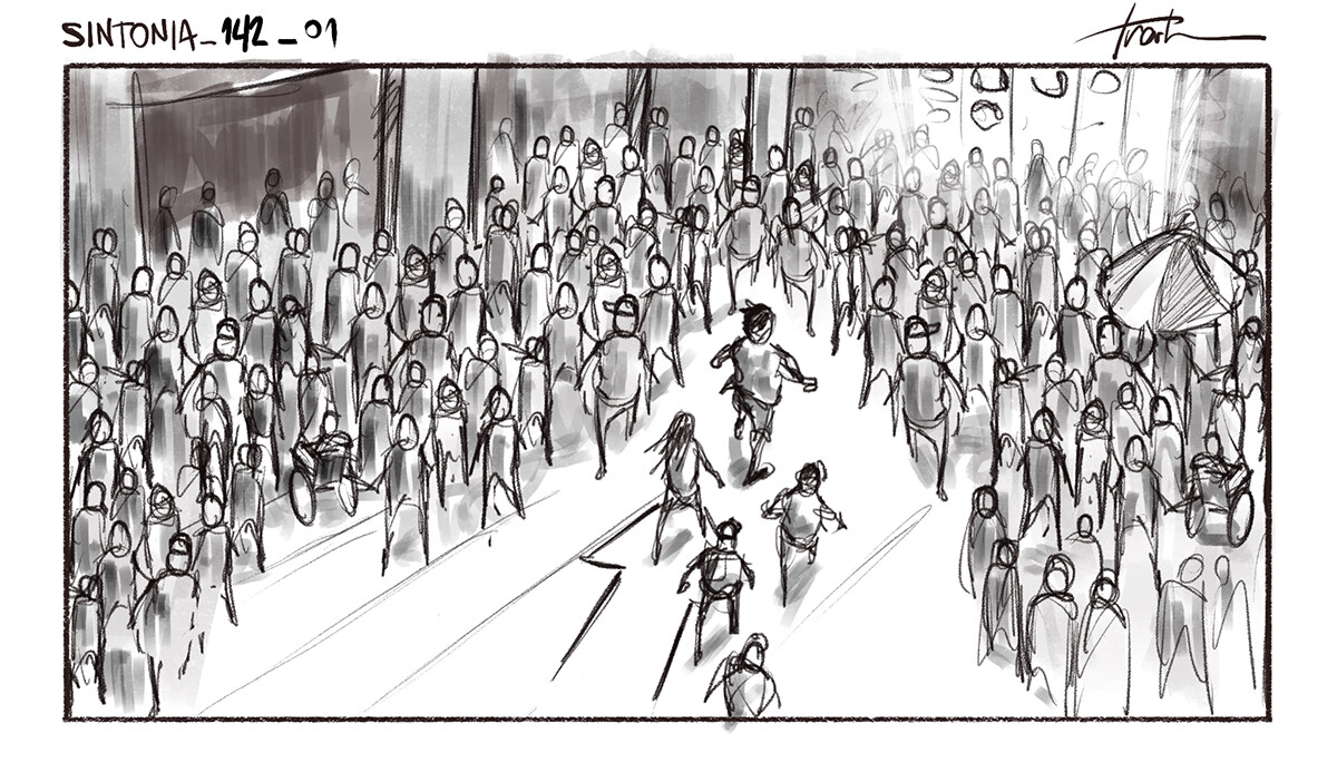 ArtStation - Storyboard for Netflix