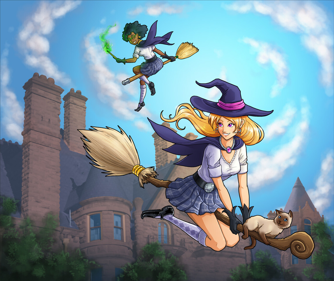 ArtStation - Enchanted Academy