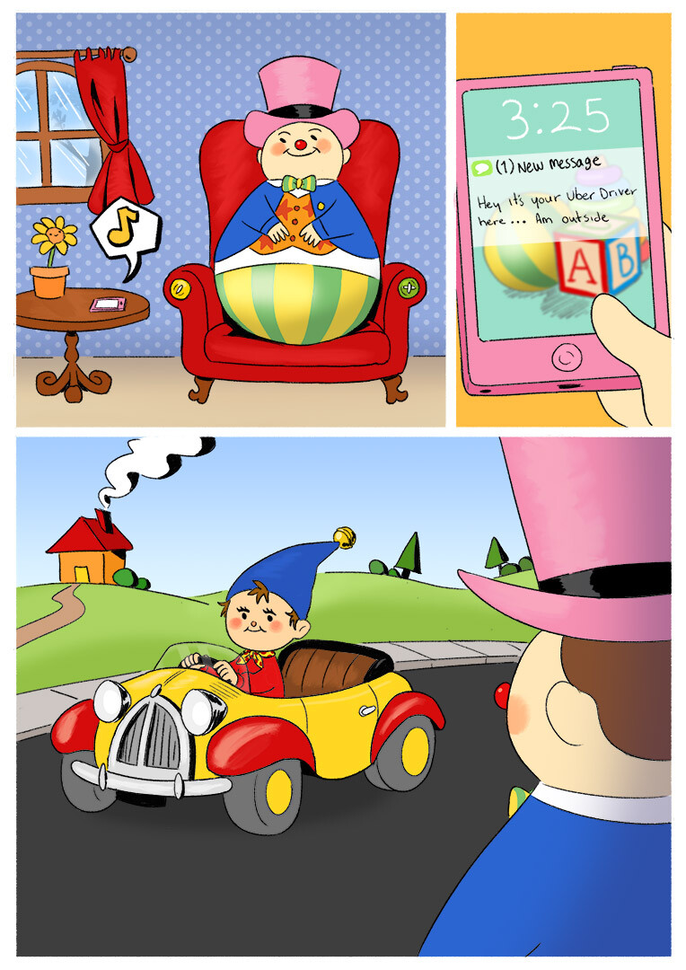 ArtStation - Hey it's your uber driver.. am outside