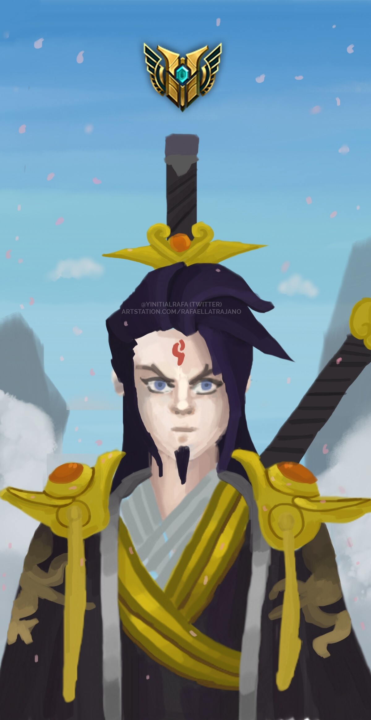 ArtStation - Eternal Sword Yi (LoL)