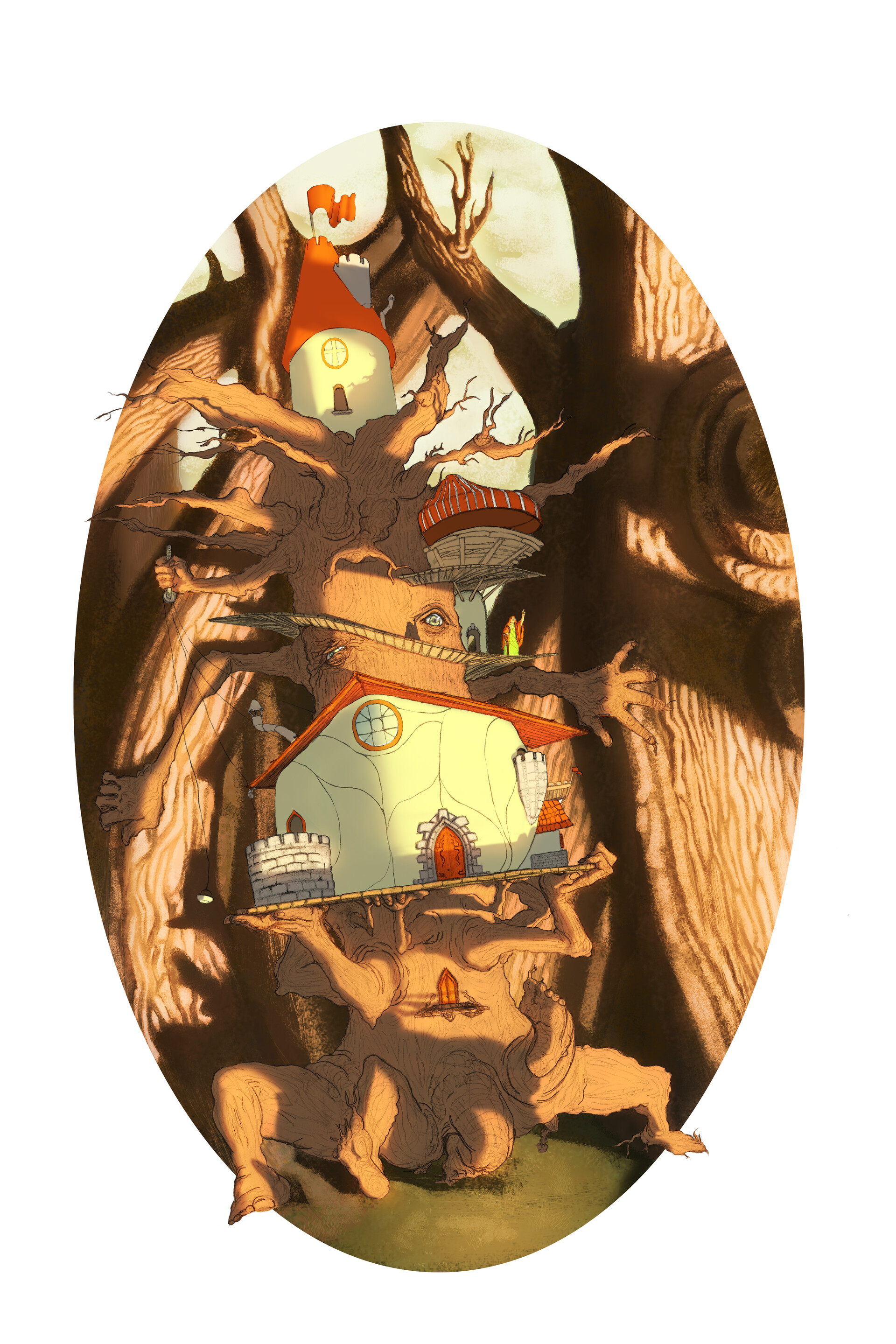 ArtStation - Tree-house