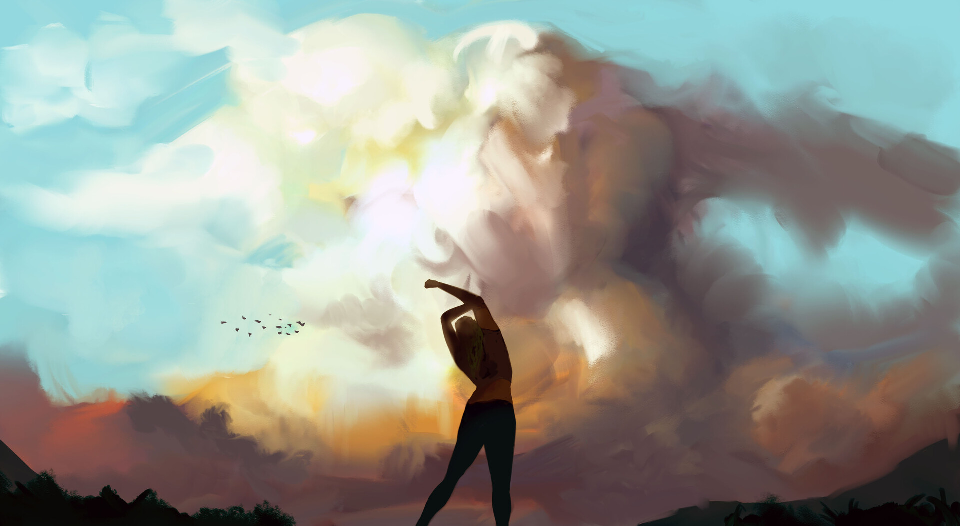 ArtStation - Sky practice