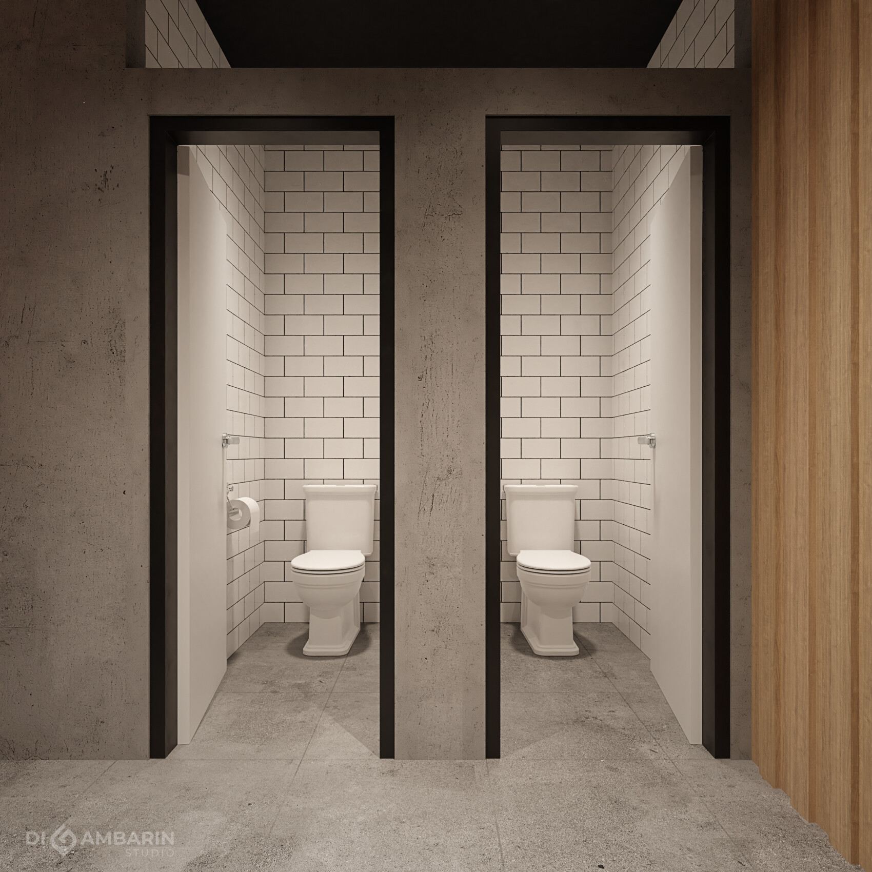 Digambarin Studio - Toilet Dapenra Building