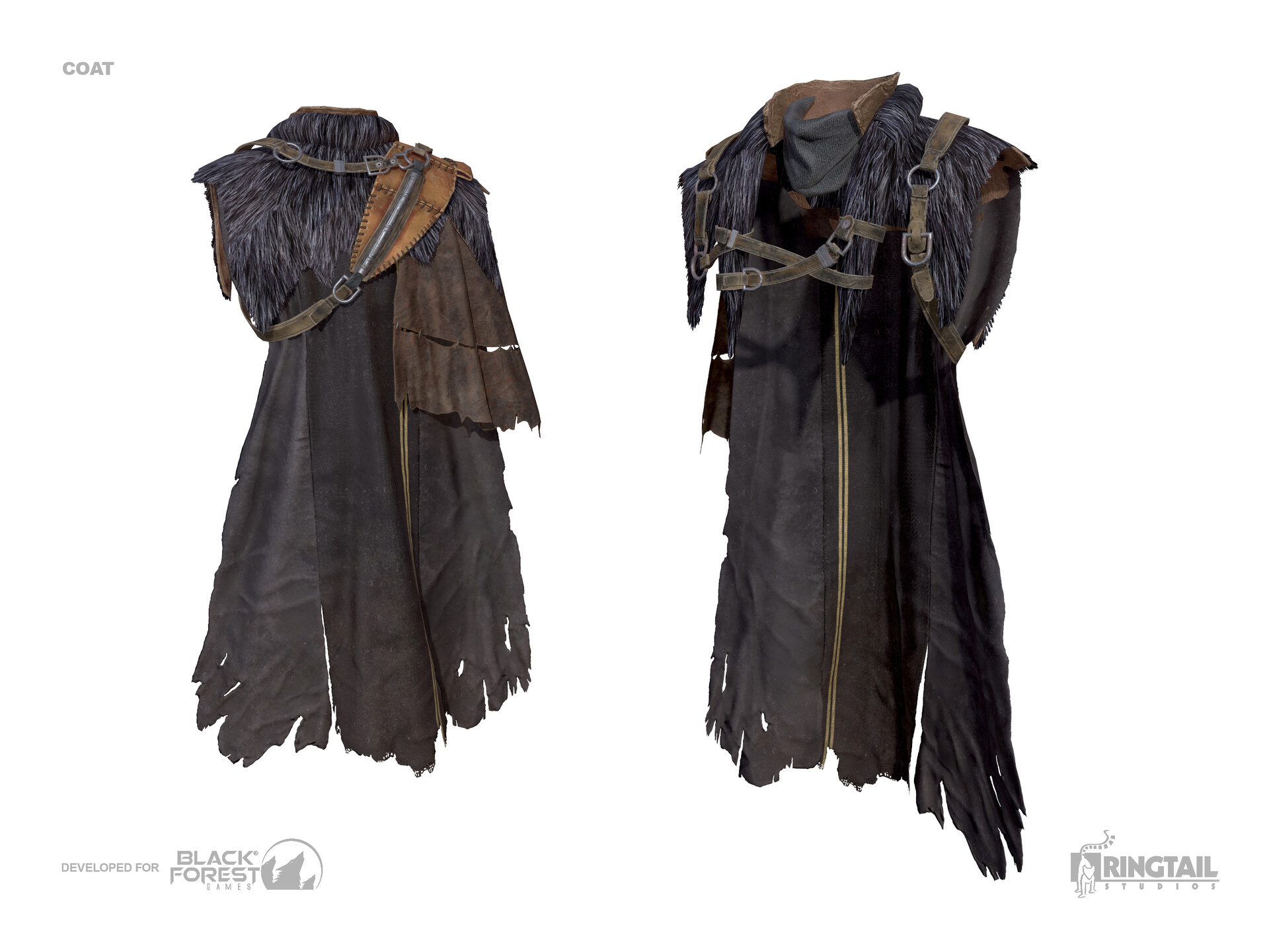 ArtStation - Coat With Fur