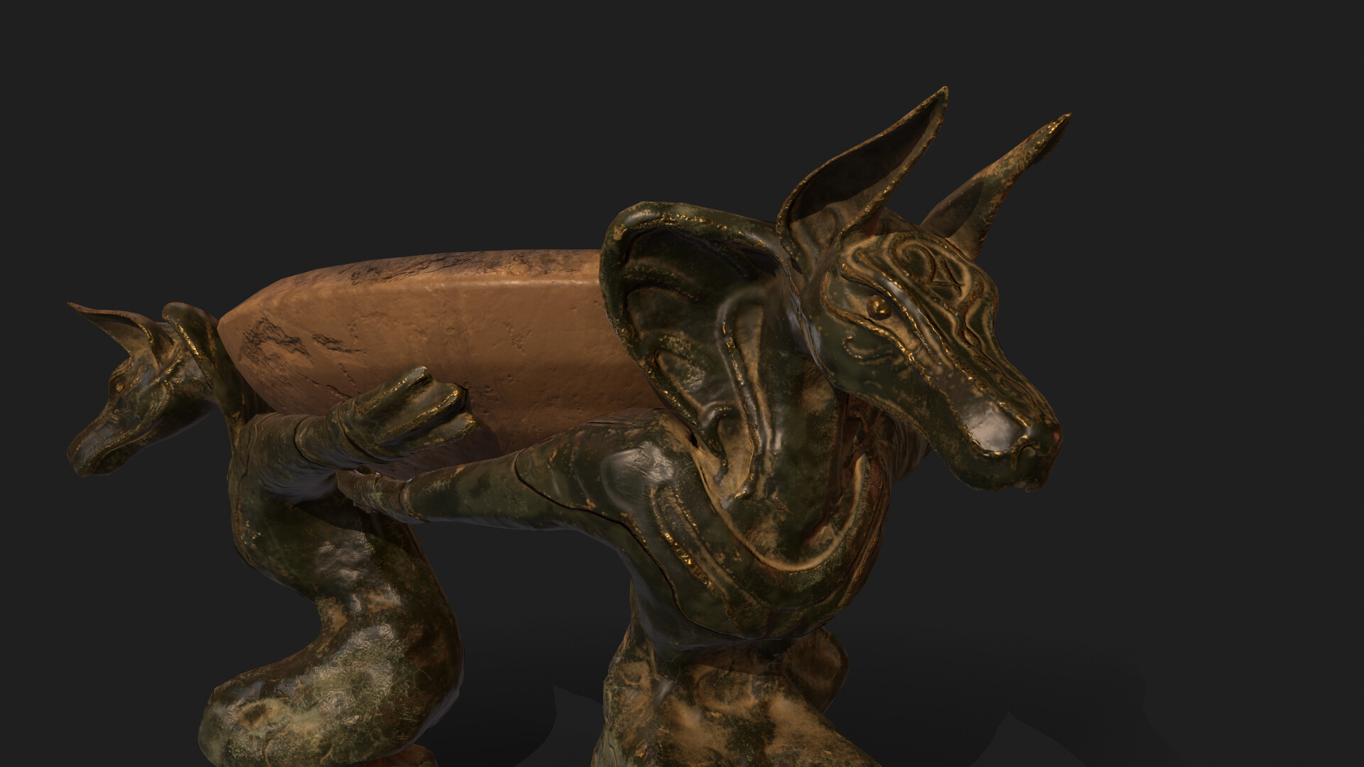 ArtStation - Anubis Fire Bowl