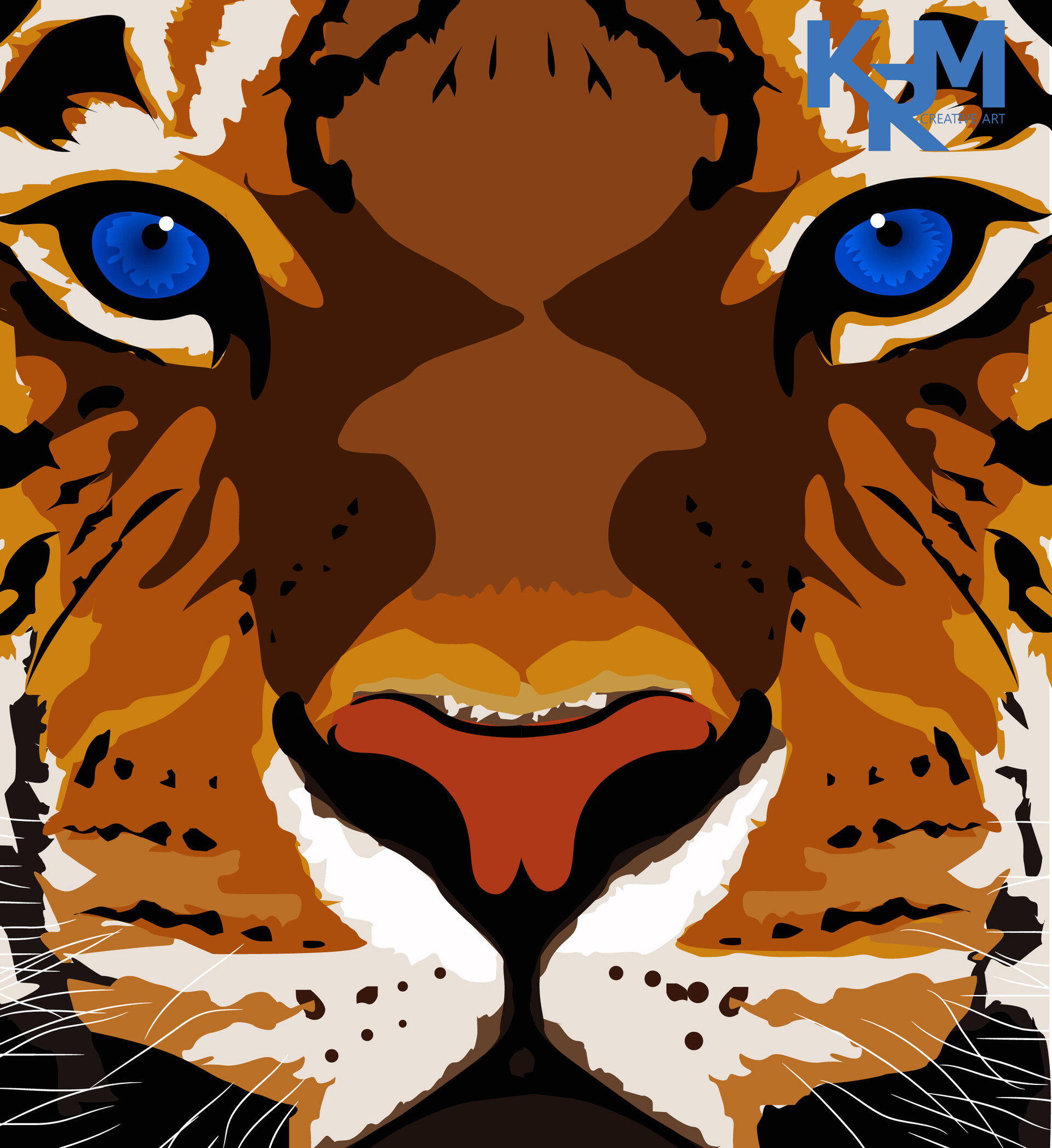 ArtStation - Tiger Eye Vector