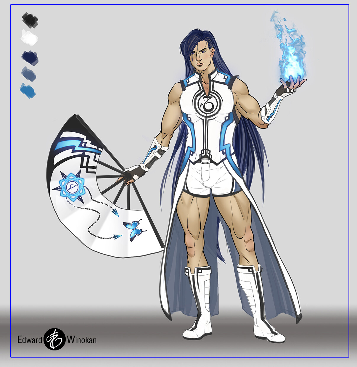 Edward Winokan - Redesign of Characters from my old comic story