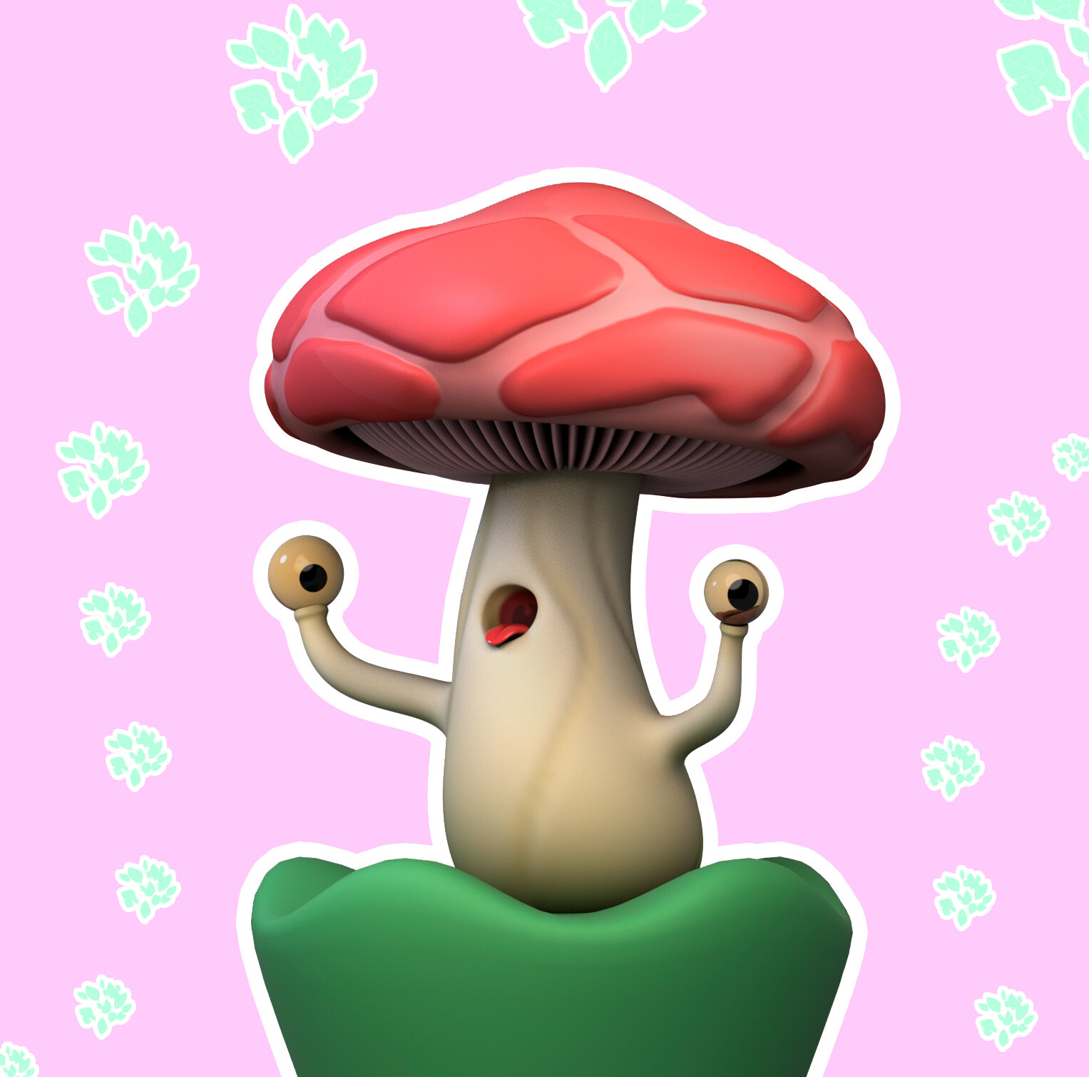ArtStation - Living Mushroom