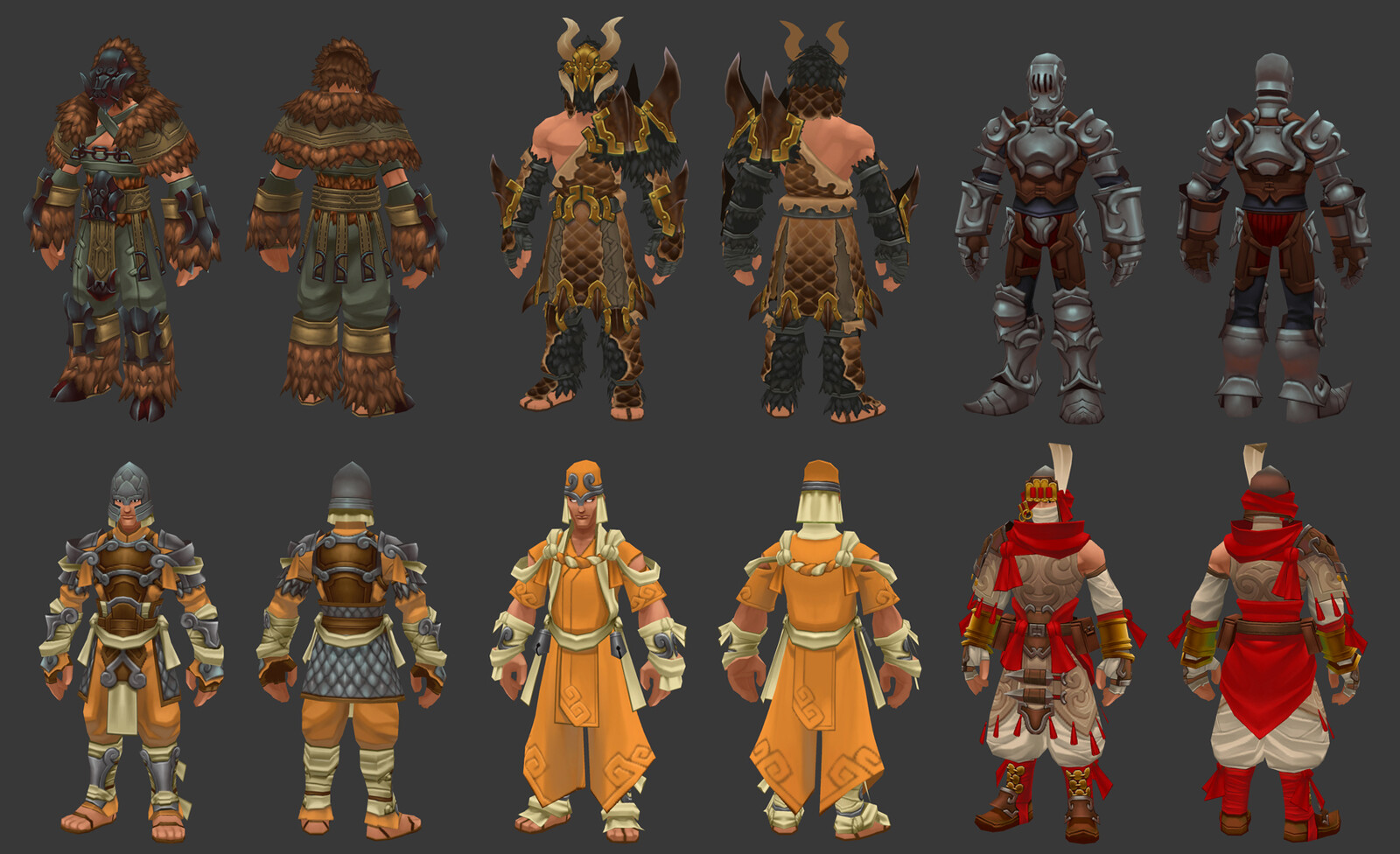 Jeff Mianowski - Torchlight 2 Armor Models