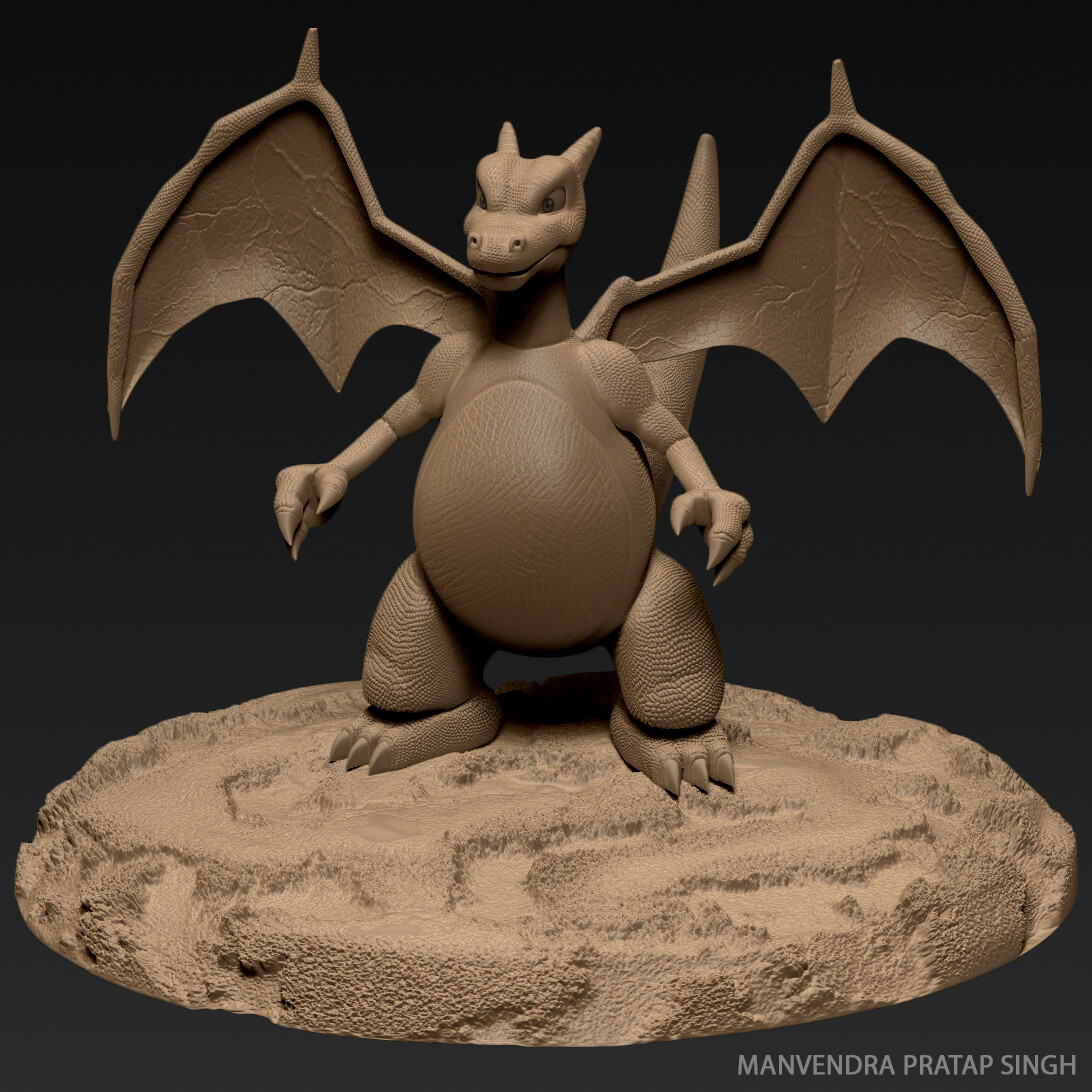 ArtStation - Charizard : Pokemon Fanart