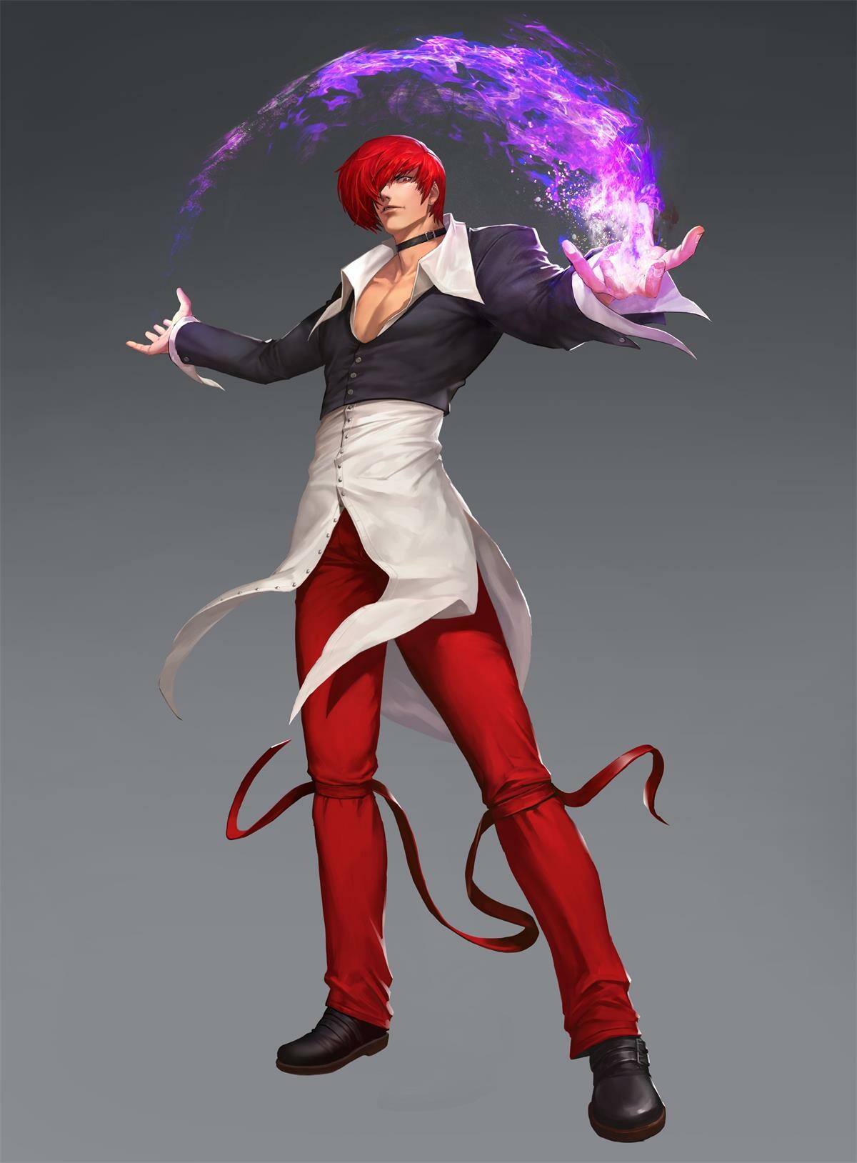 ArtStation - The King Of Fighters Iori Yagami KOF