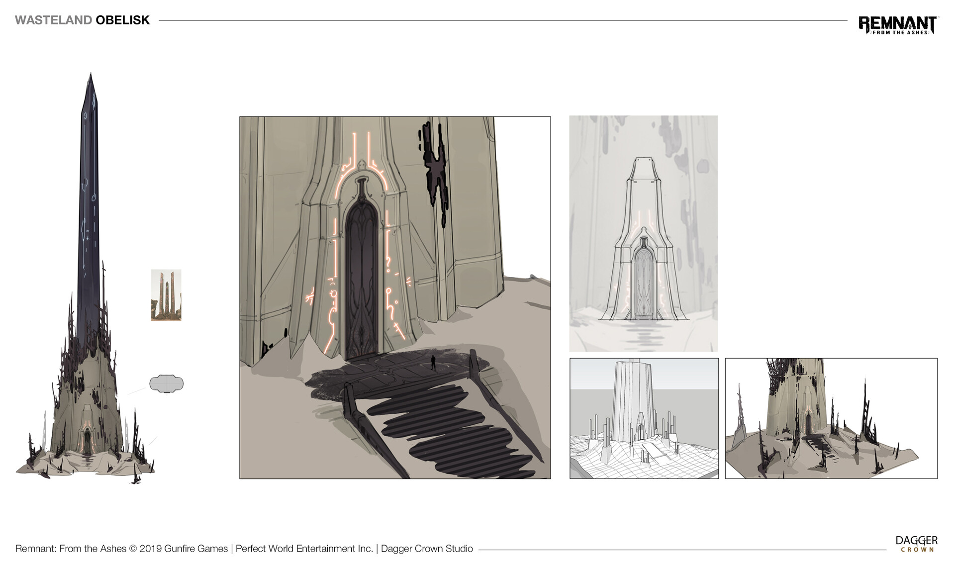DAGGER CROWN STUDIO - Remnant: From the Ashes | Wasteland - Obelisk