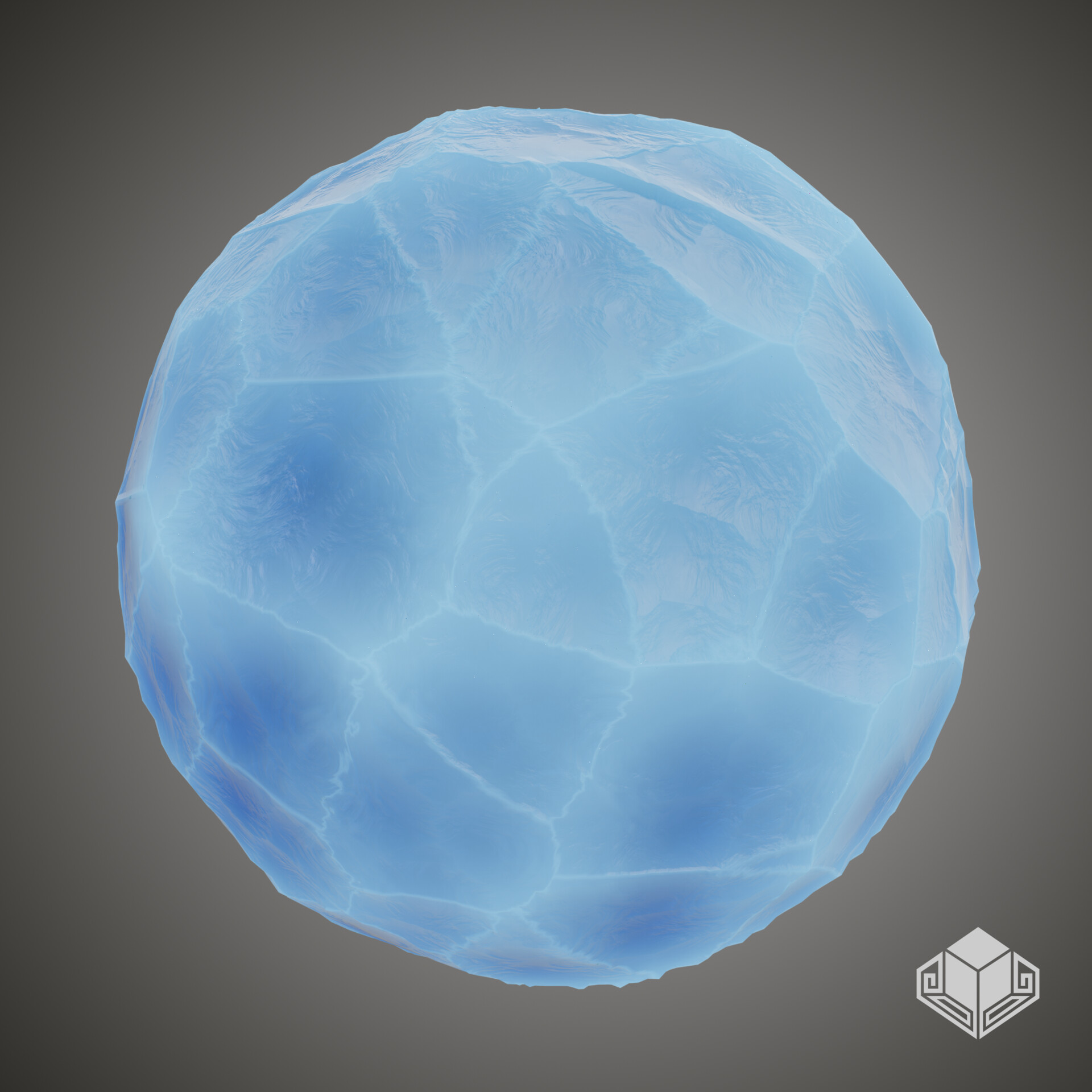 ArtStation - Stylized Ice Material