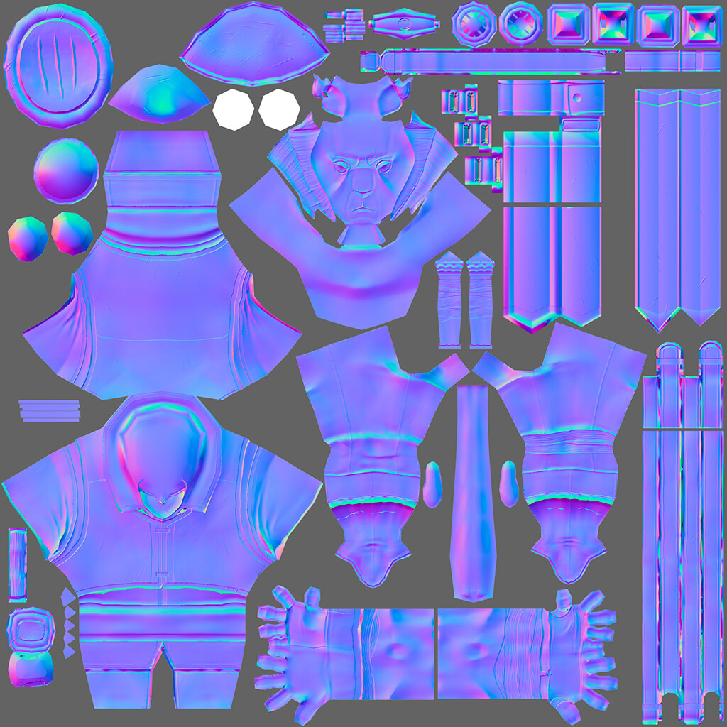 Thiago Batista - Tiger Warrior - PBR character