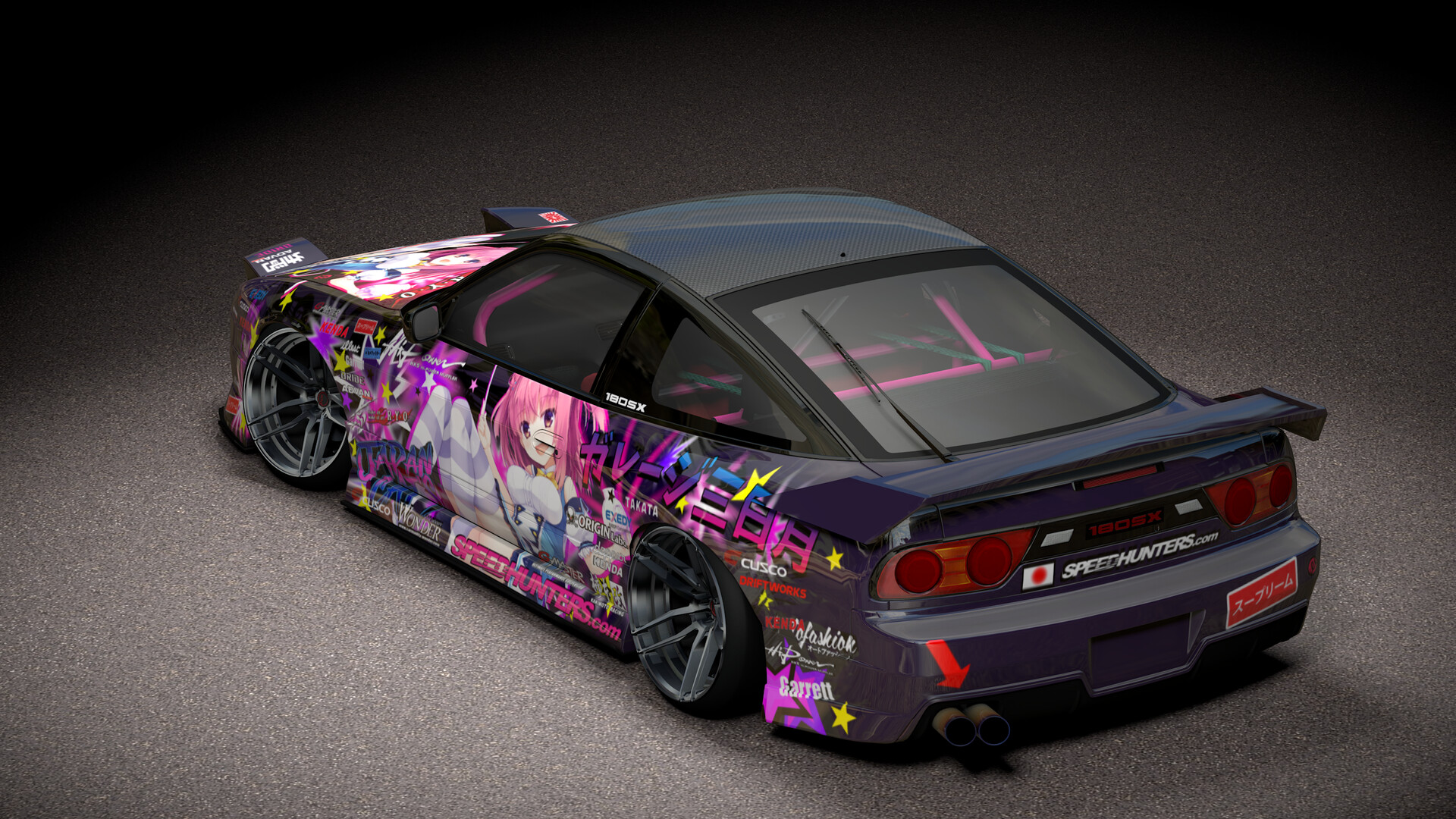 Anime 180Sx : Nissan 180sx S13 Rps13 Vinyl Sticker Yanimatorart : This ...