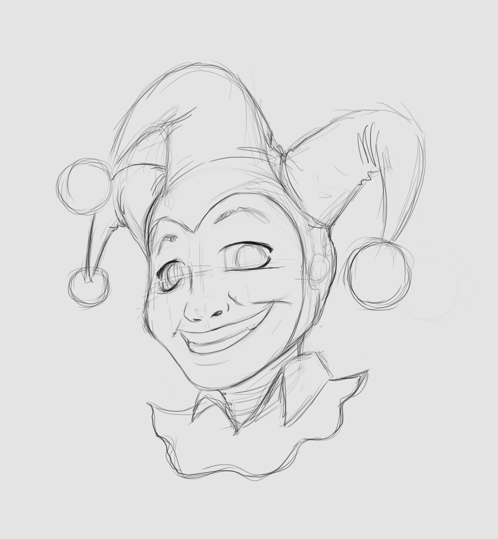 jester drawing ideas