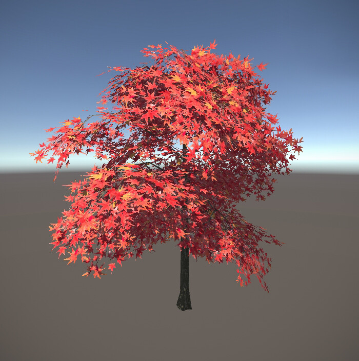 ArtStation - low poly asia flora set