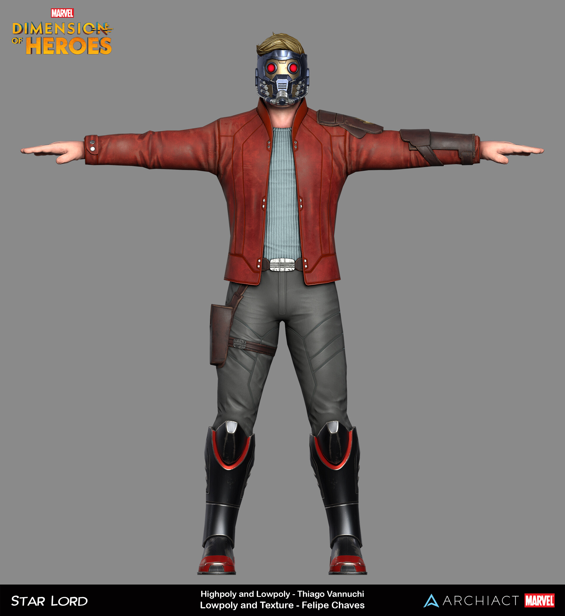 Felipe Chaves - Star Lord - MARVEL Dimension of Heroes