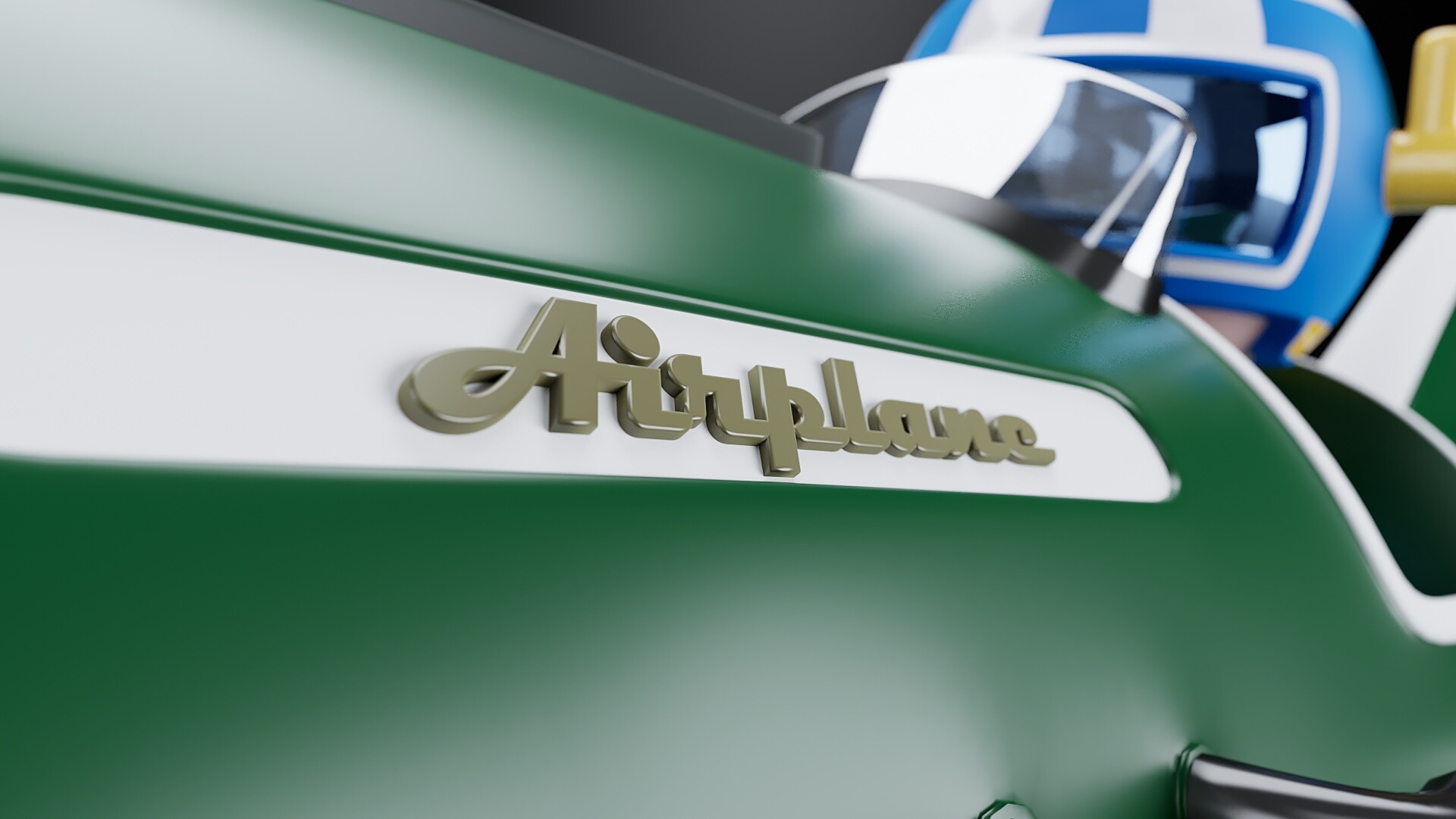 Roberto Dutra - Airplane Cartoon | 3D Modeling