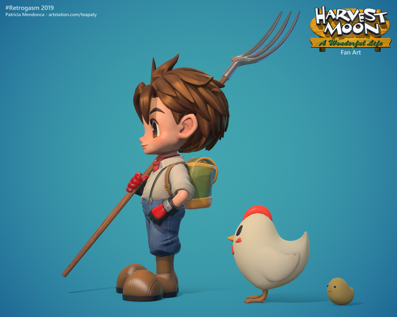 Patricia Mendonca - Mark - Harvest Moon - Retrogasm 2019