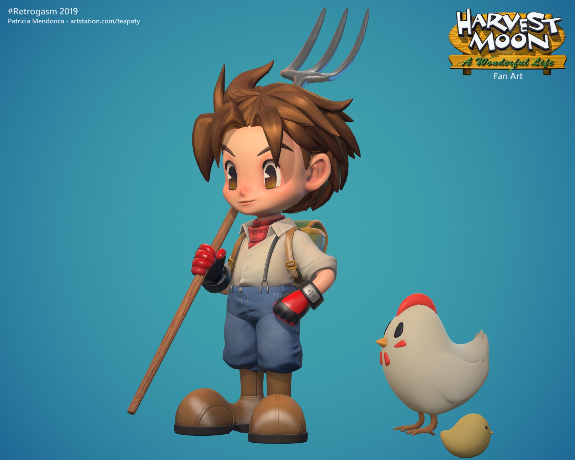 Patricia Mendonca - Mark - Harvest Moon - Retrogasm 2019