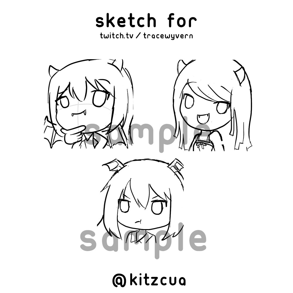 ArtStation - Emote Sketch