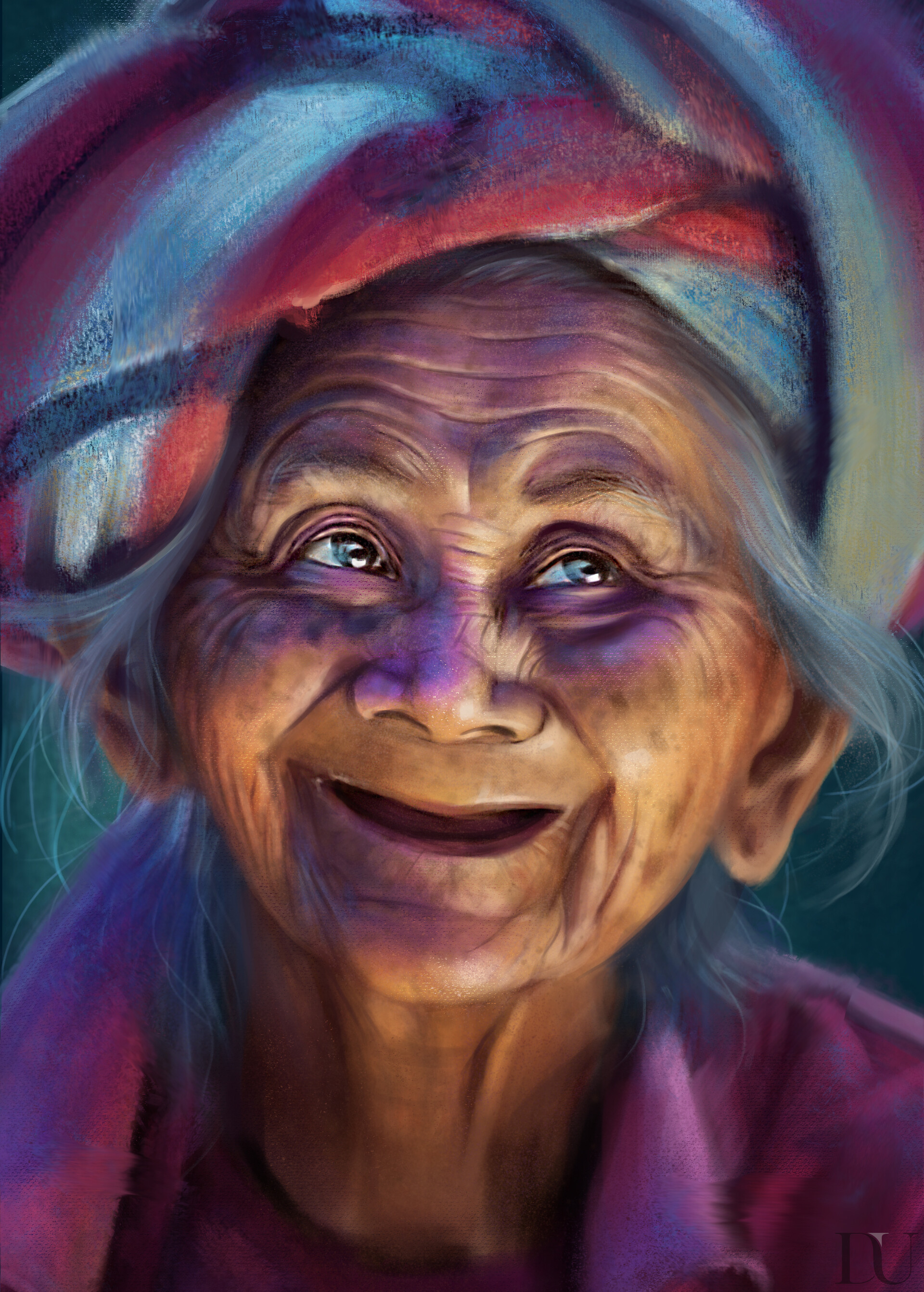 ArtStation - Old woman