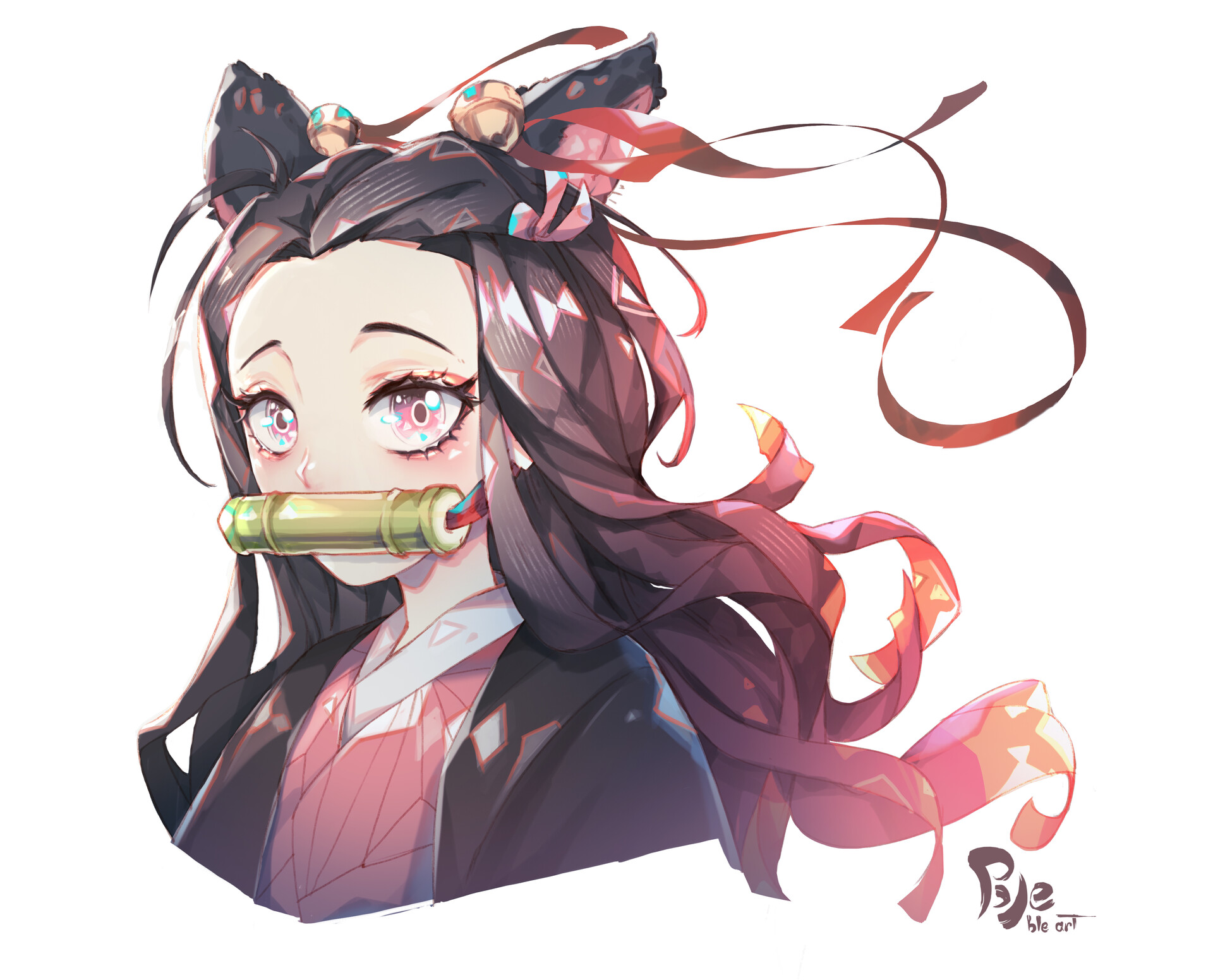 ArtStation - Cat Cat Nezuko
