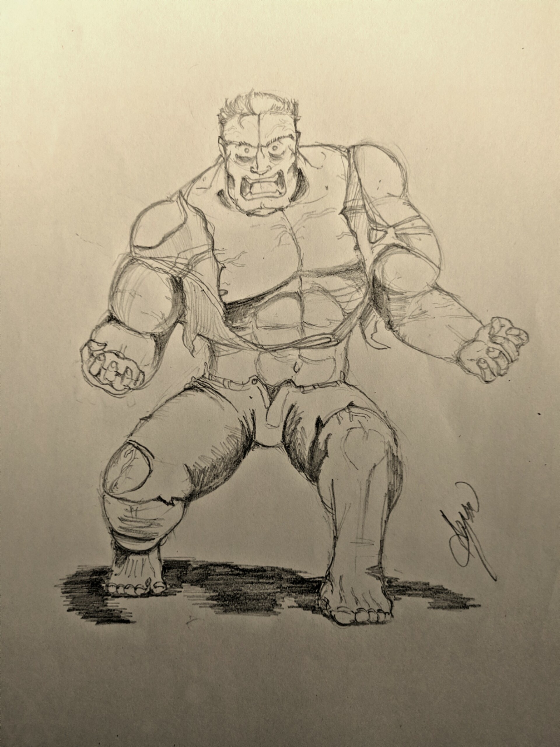 ArtStation - Hulk Transformation