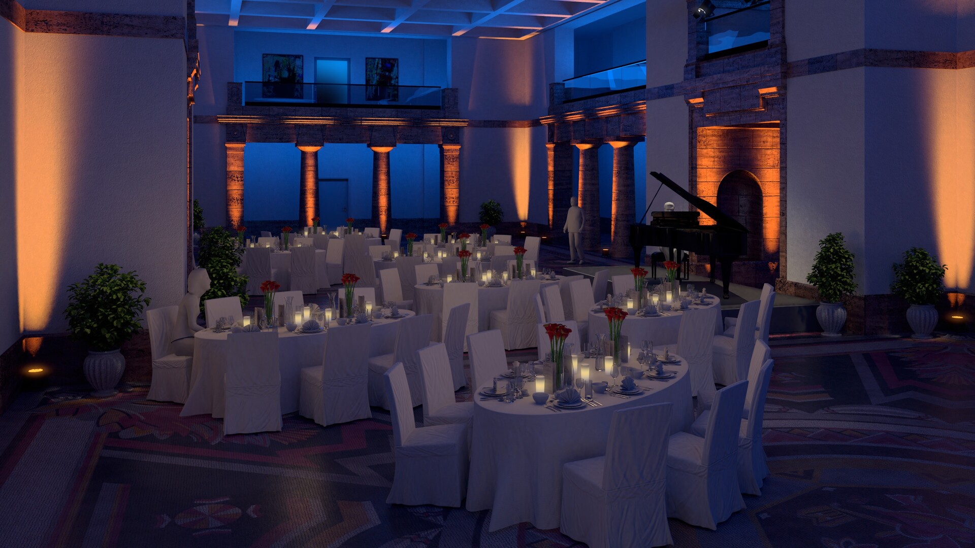 ArtStation - Gala Dinner Visual