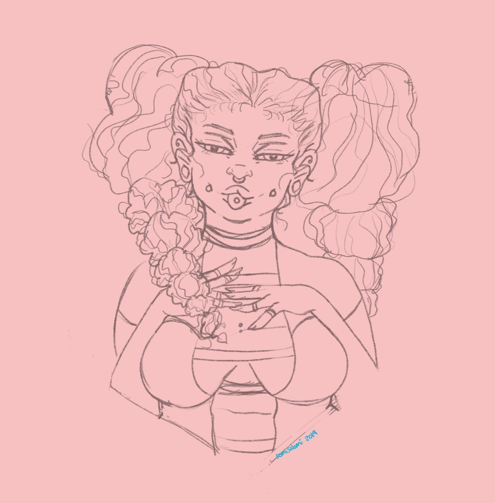 Sami Salami - Sabine Pin-Up