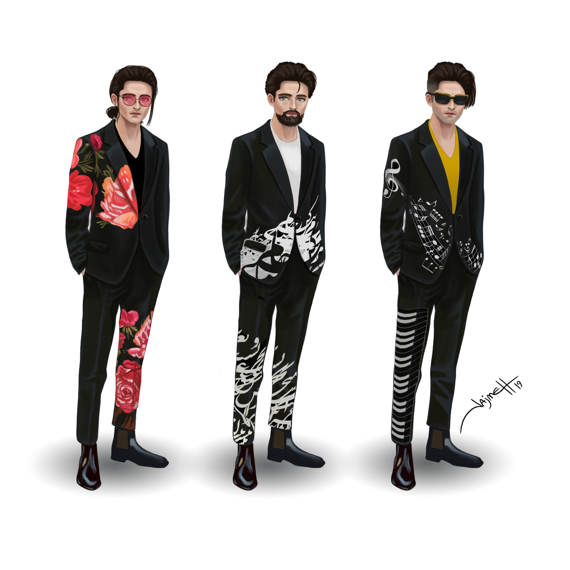 ArtStation - Some Caracter and Clothes Design