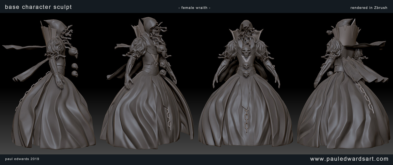 Paul Edwards - Female Wraith