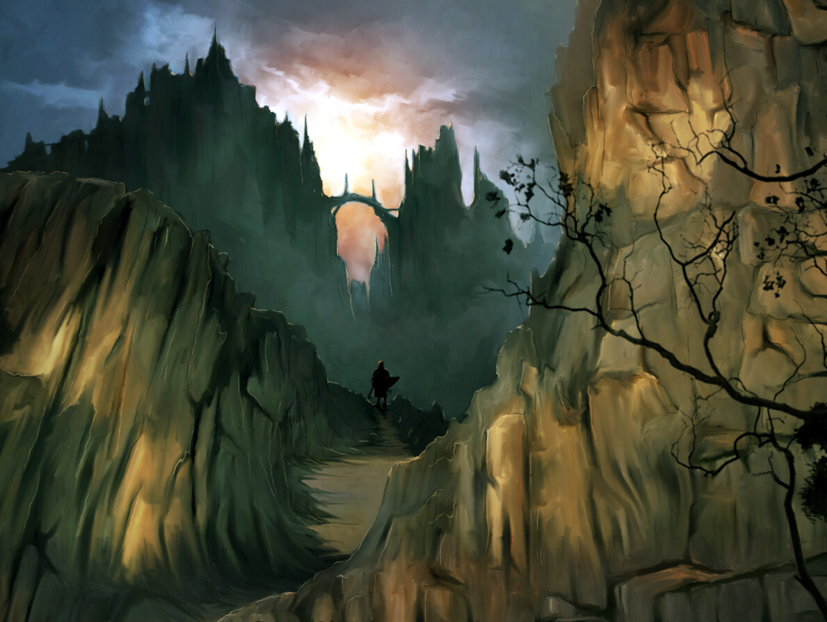 ArtStation - Dark Mountain