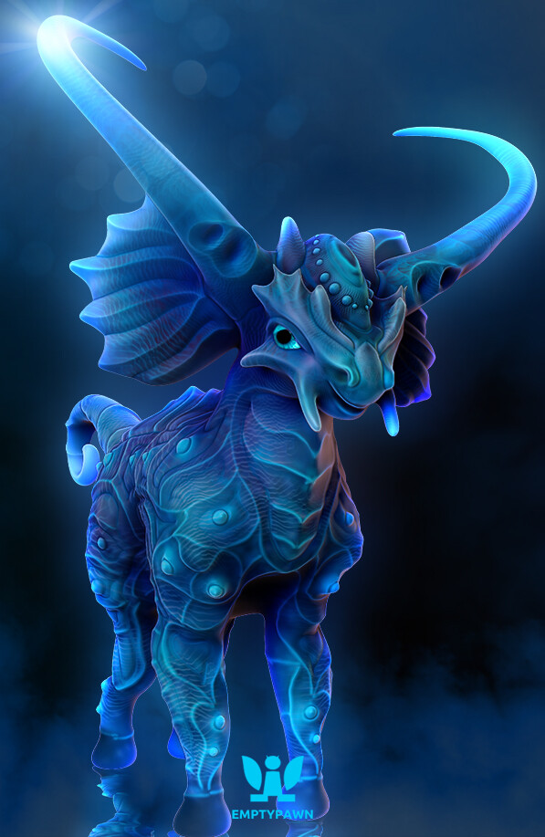 ArtStation - Sea Horse