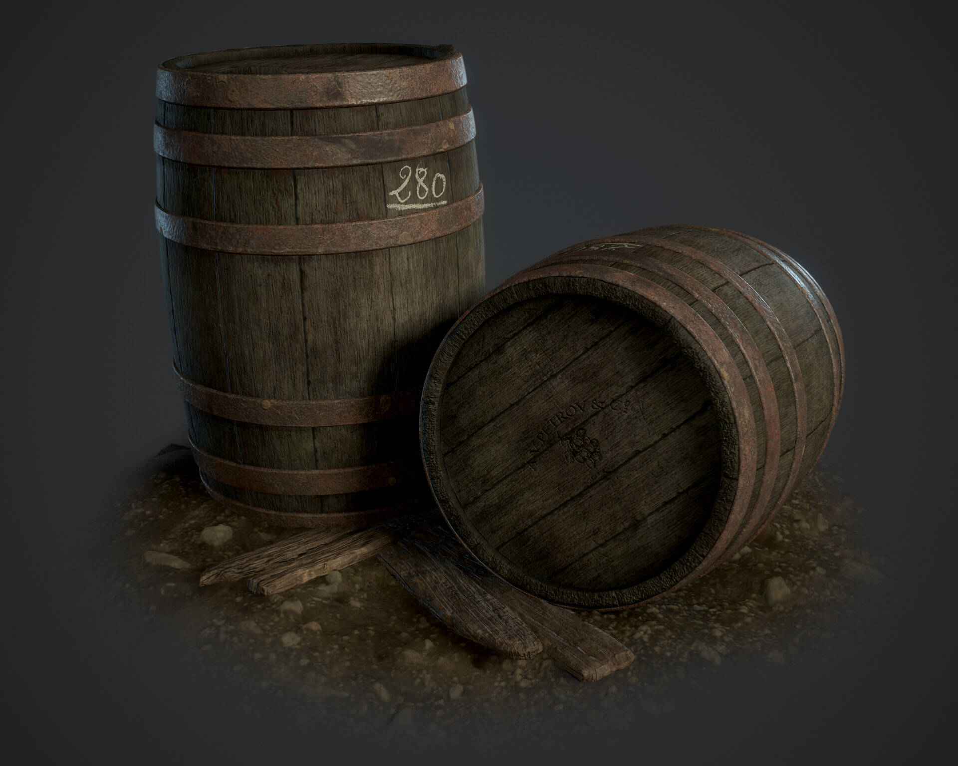 ArtStation - Barrels