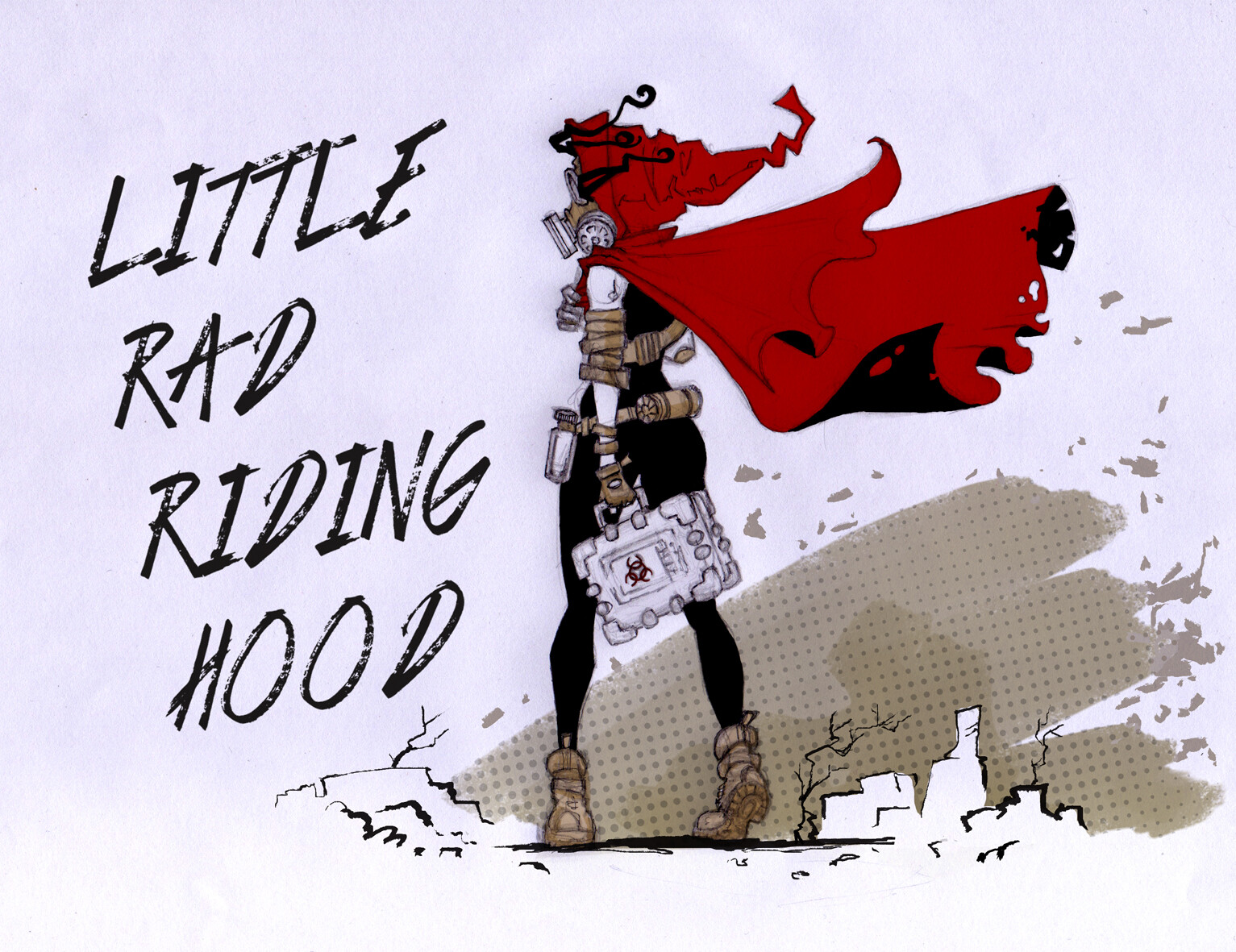 ArtStation - Little Rad Riding Hood