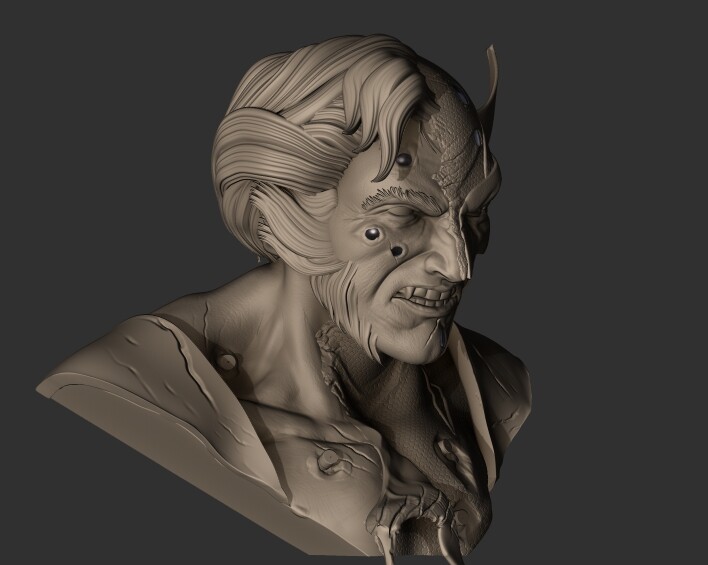 Jose Manuel Gomez Lara - BUST WOLVERINE