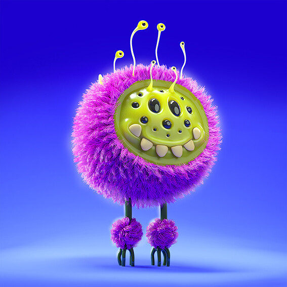 ArtStation - Monster Hair