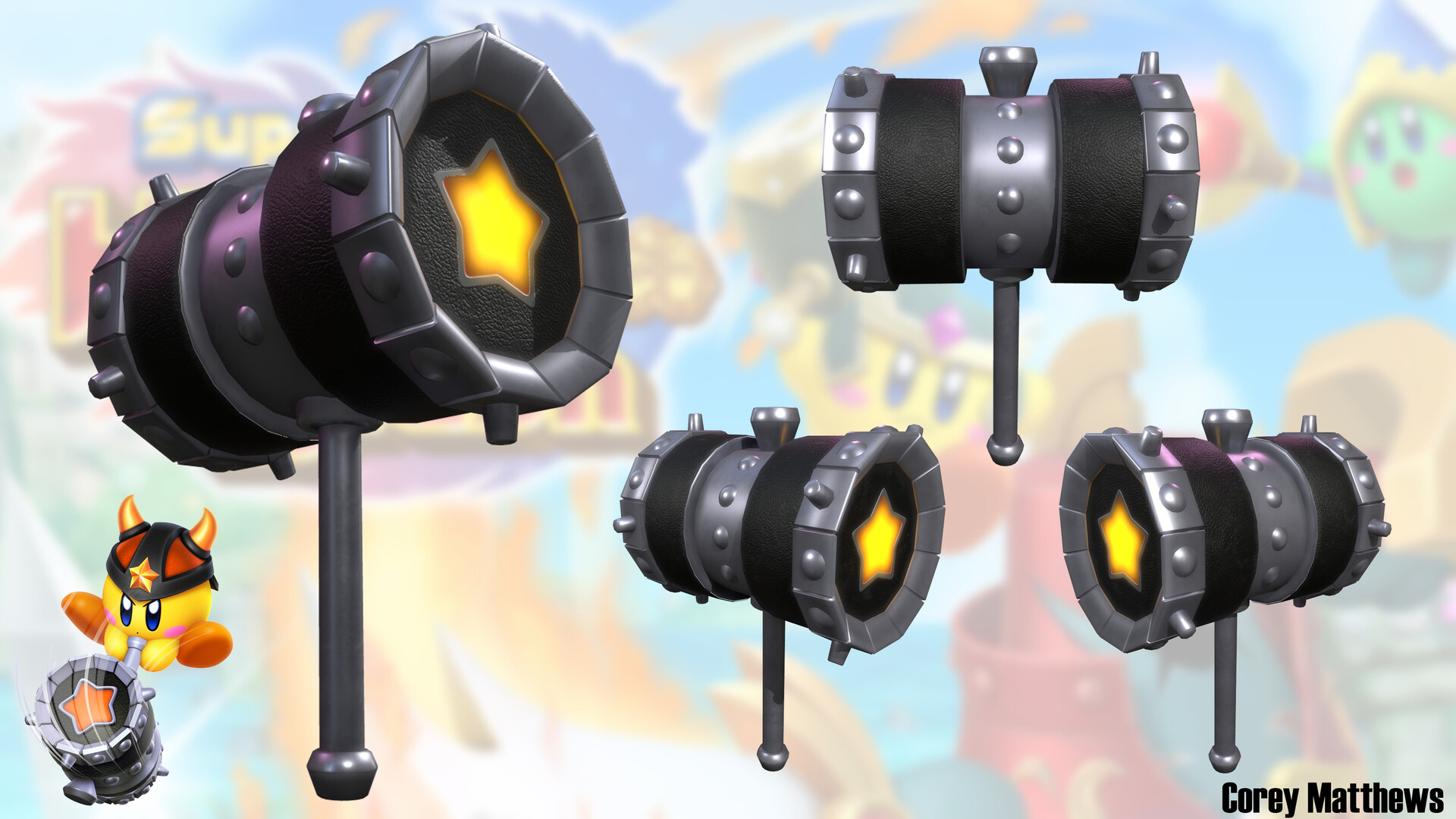 ArtStation - Hammer Lord Weapon