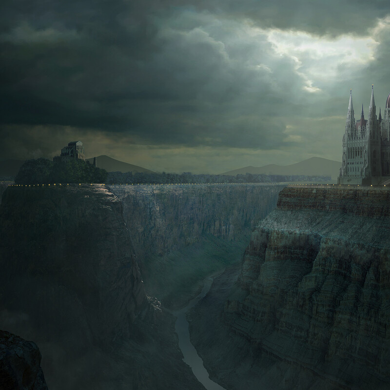 Vu Phan - Fantasy Castle - matte painting
