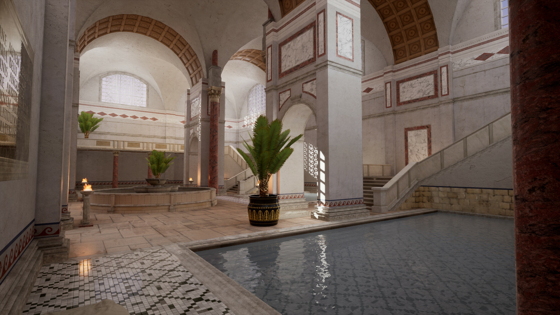 ArtStation - Roman Bathhouse