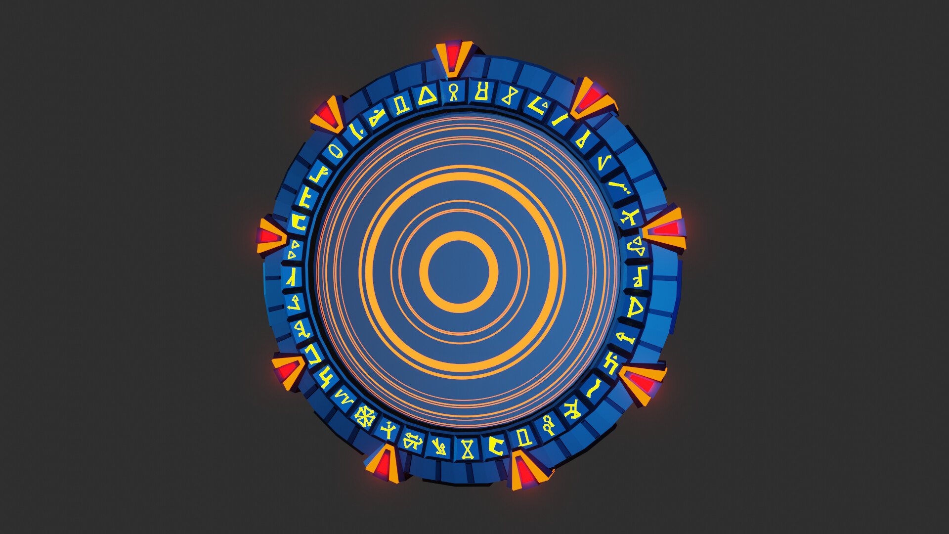 Rami Dridi - Stargate (Low Poly)