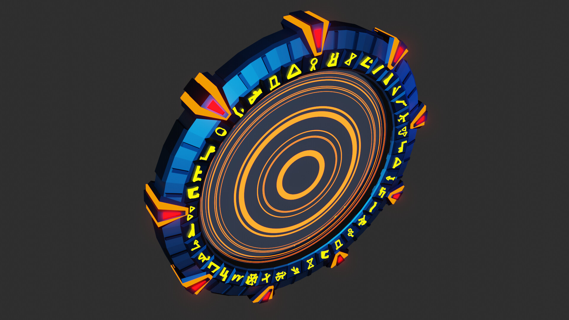 Rami Dridi - Stargate (Low Poly)