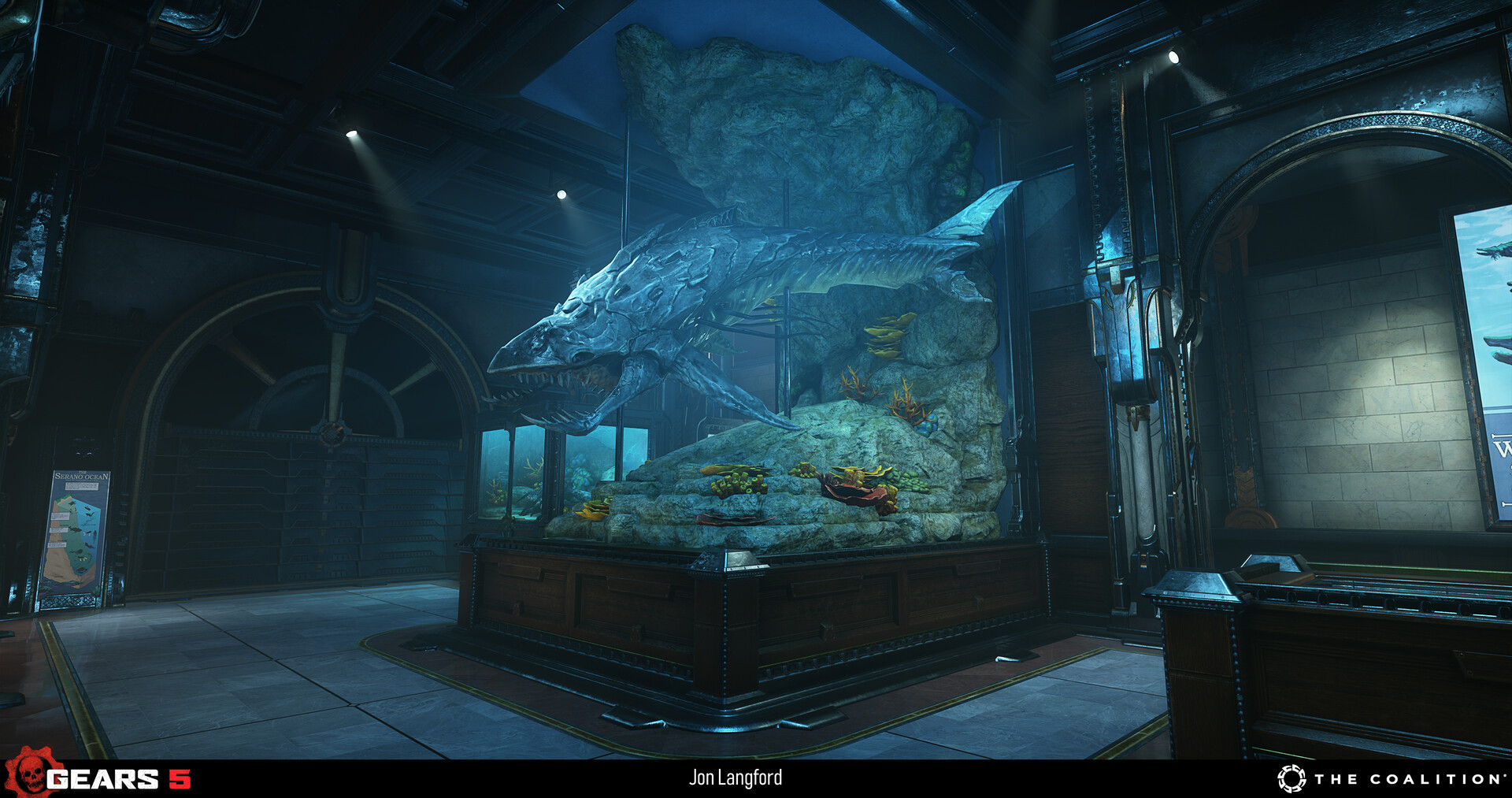 Jon Langford - Gears 5 - Exhibit