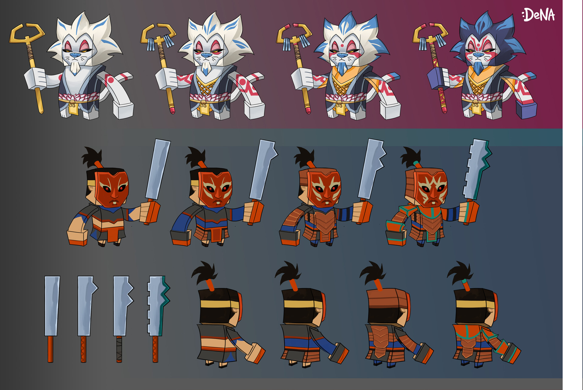 ArtStation - Totem characters concepts #1